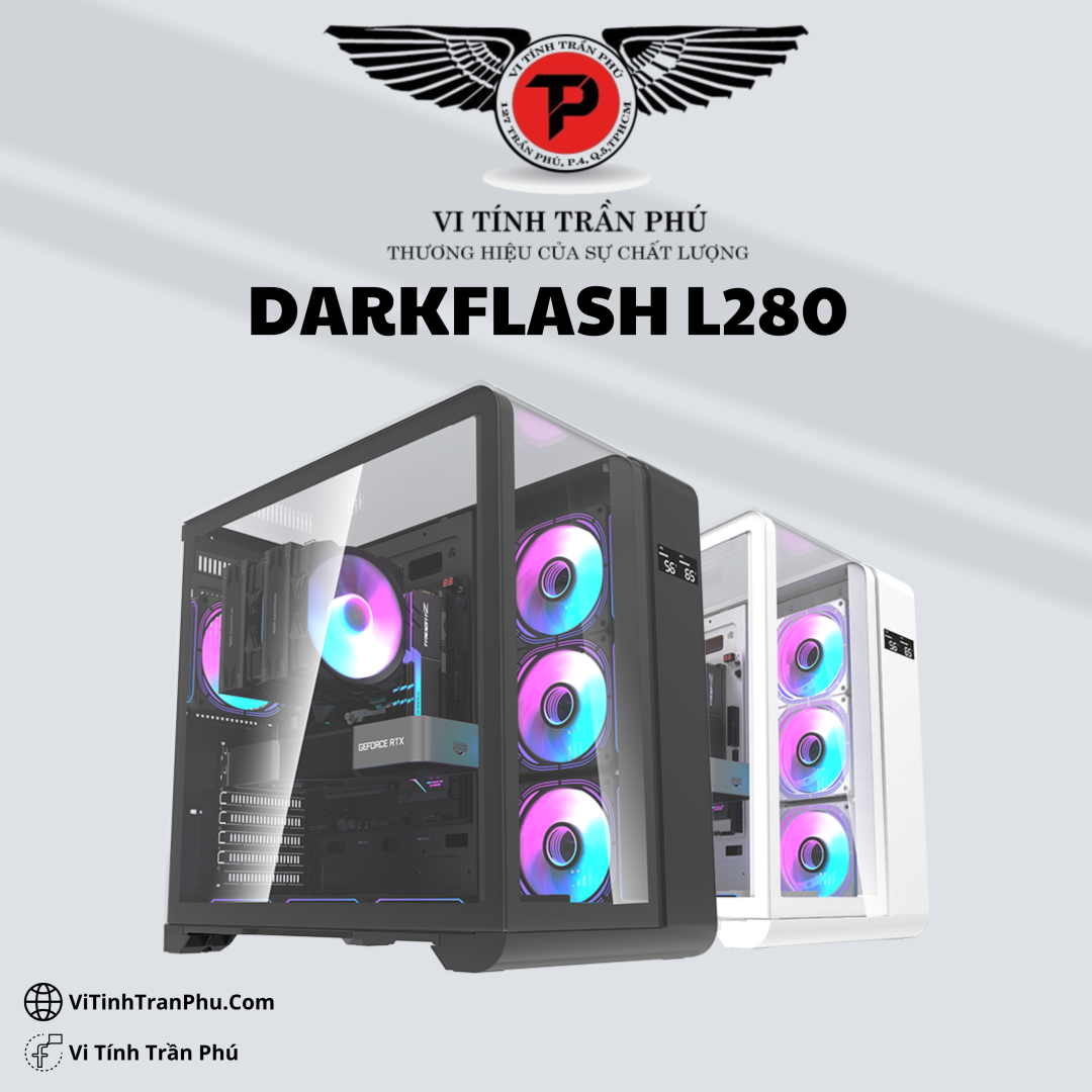 VỎ CASE MÁY TÍNH DARKFLASH DS900 MESH (ATX)